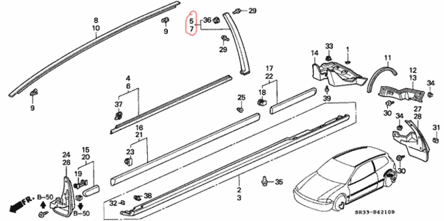 Honda civic eg parts store